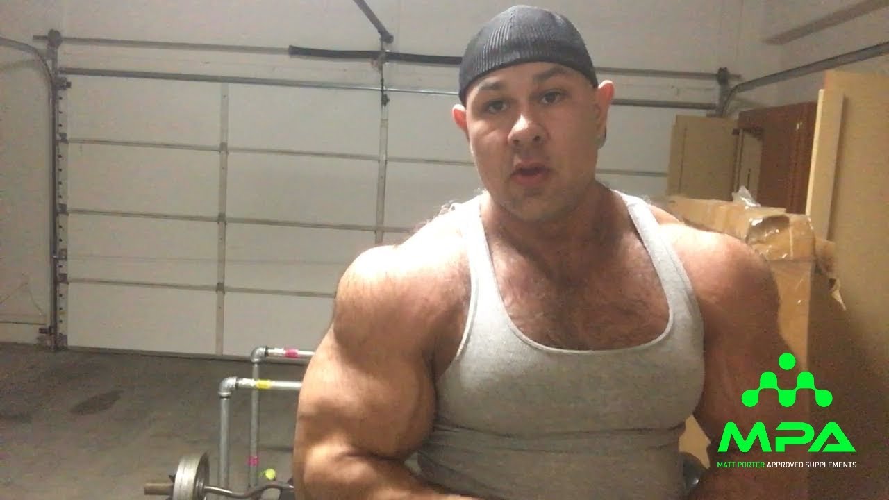 In the Garage with MPA: Matt Porter's Arm Workout - YouTube