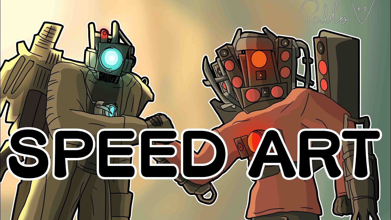 SPEED ART SKIBIDI TOILET - YouTube