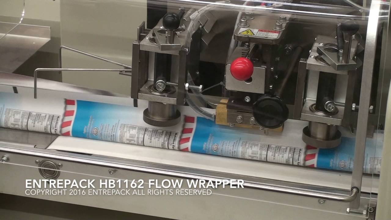 EntrePack HB1162 Inverted Flow Wrapper - YouTube