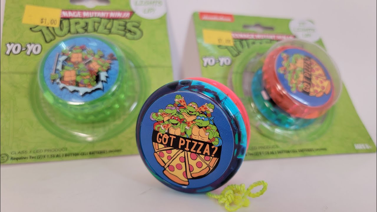 $1 Teenage Mutant Ninja Turtles YoYo from 5 Below Unboxing & Review ...