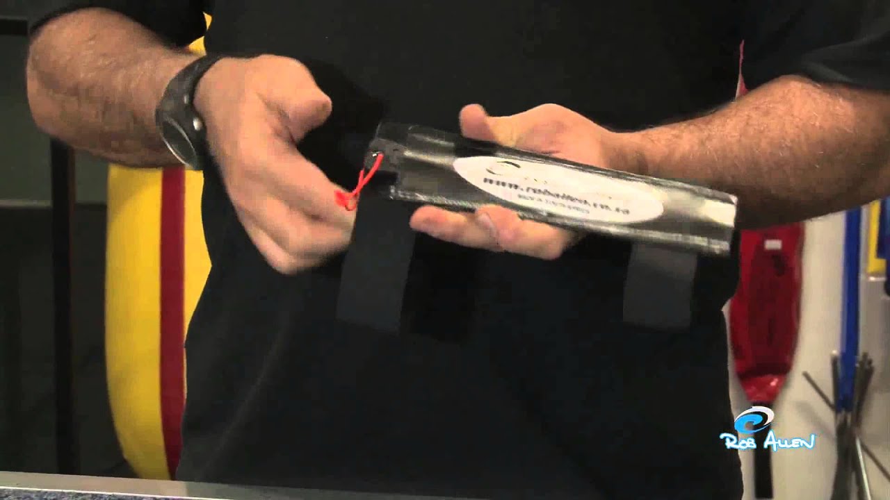 Rob Allen How To X Blade Dive knife - YouTube