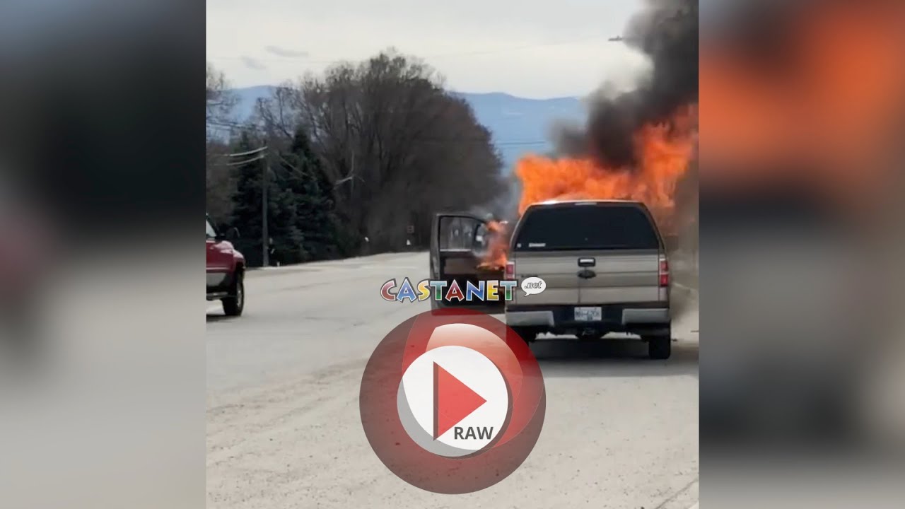 Findlay truck fire - YouTube