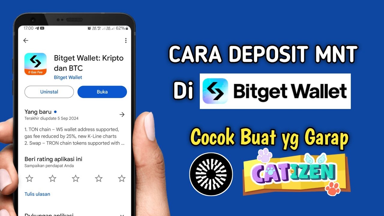 Cara Deposit Mantle di Bitget Wallet Lewat Bybit, Cocok buat yg Garap Catizen - YouTube
