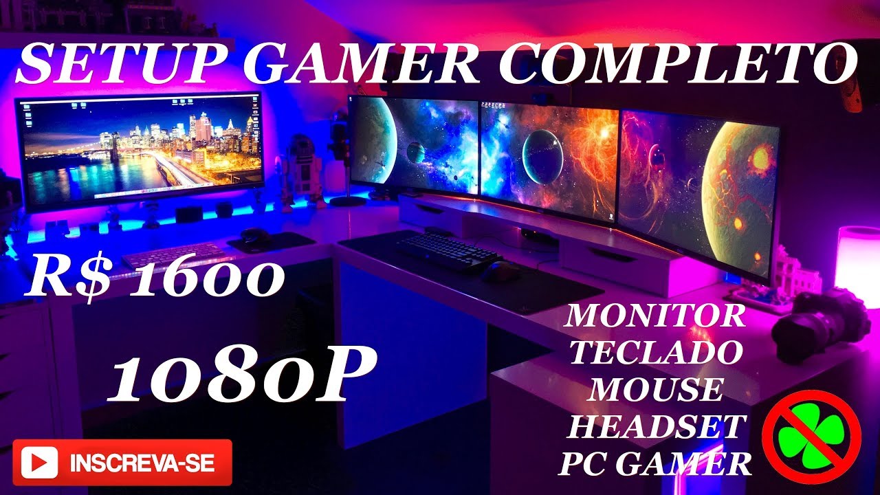 Montando um Setup Gamer BARATO (COMPLETO), JOGOS ATUAIS, orcamento para ...