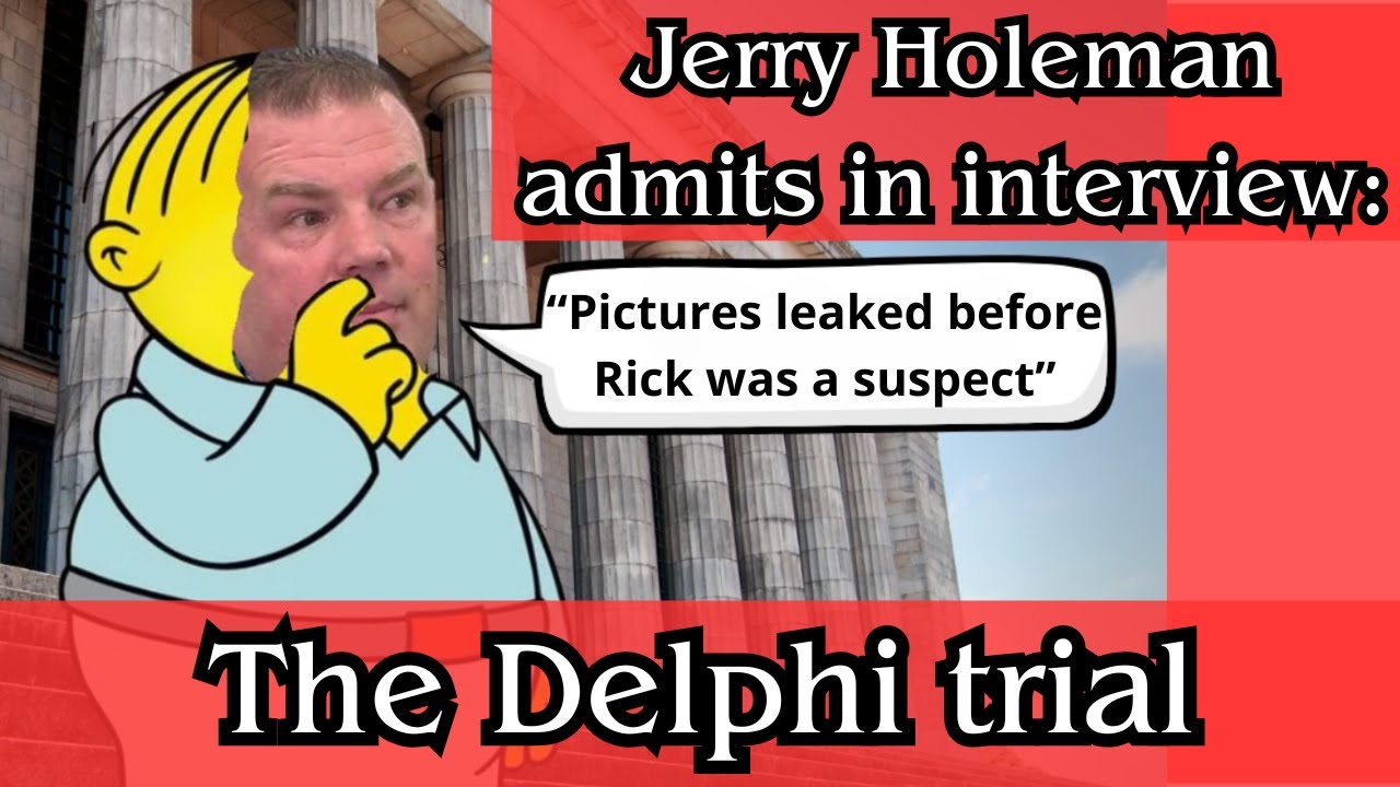 Jerry Holeman admits crime scene photos leaked years before Rick was a ...