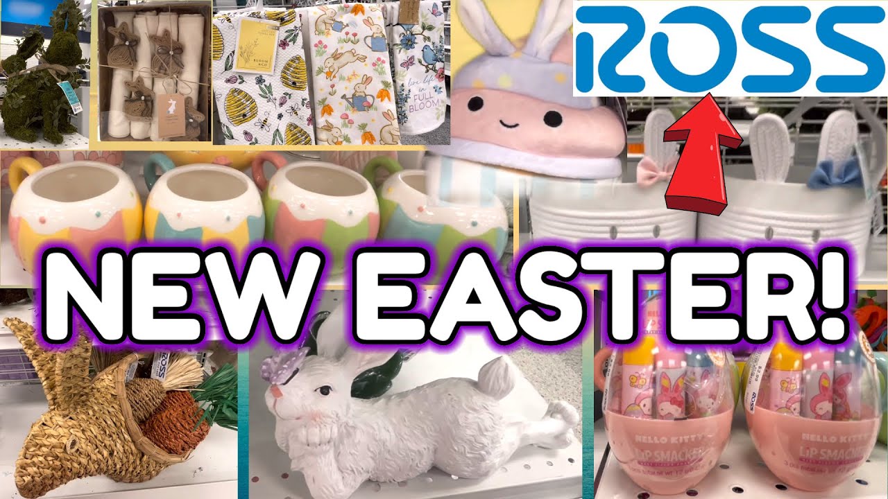 NEW AWESOME EASTER FINDS @ ROSS! 🐰 - YouTube