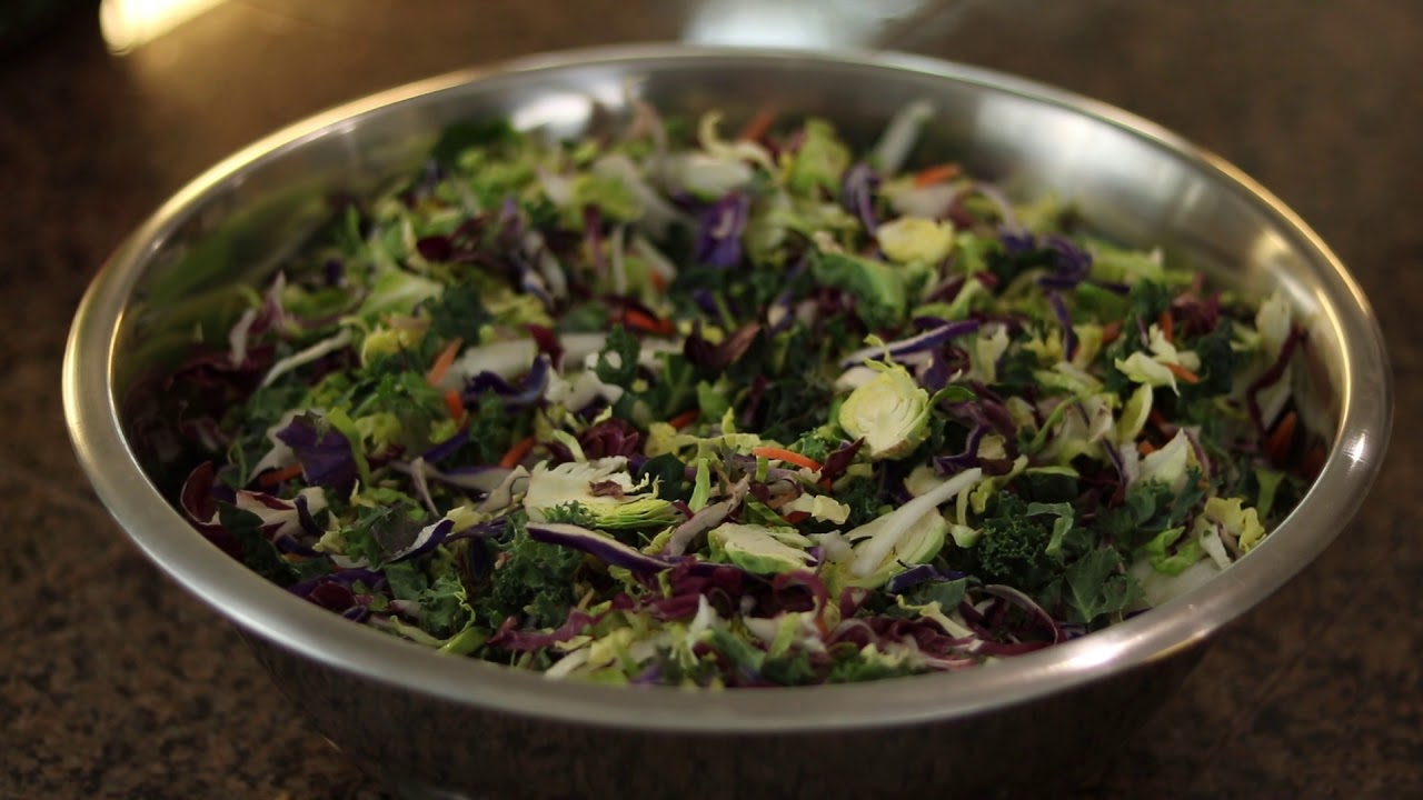 Kale Color Crunch - On the Road with Joe - YouTube