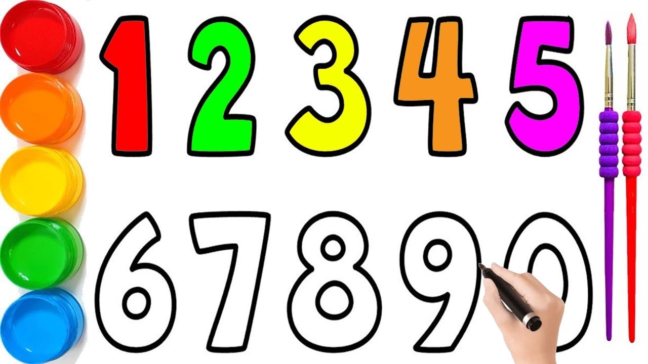 Counting Fun! Learn Numbers 1-20 with Songs & Easy Drawing | Toddler ...
