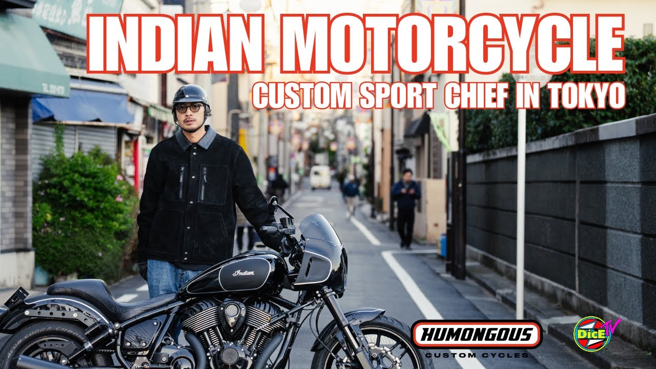 HUMONGOUS Custom Cycles - Indian Sport Chief Custom Bobber Build in ...