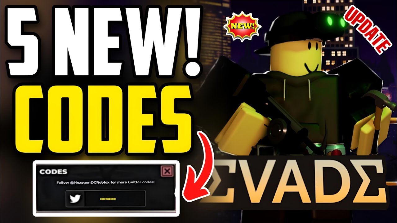 ⚠️ NEW⚡UPDATE ⚠️ROBLOX EVADE CODES 2025 | EVADE CODES | EVADE NEW ...