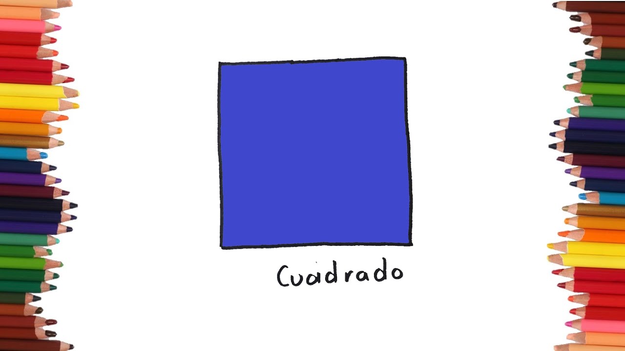 como dibujar un cuadrado | Dibujos faciles - YouTube