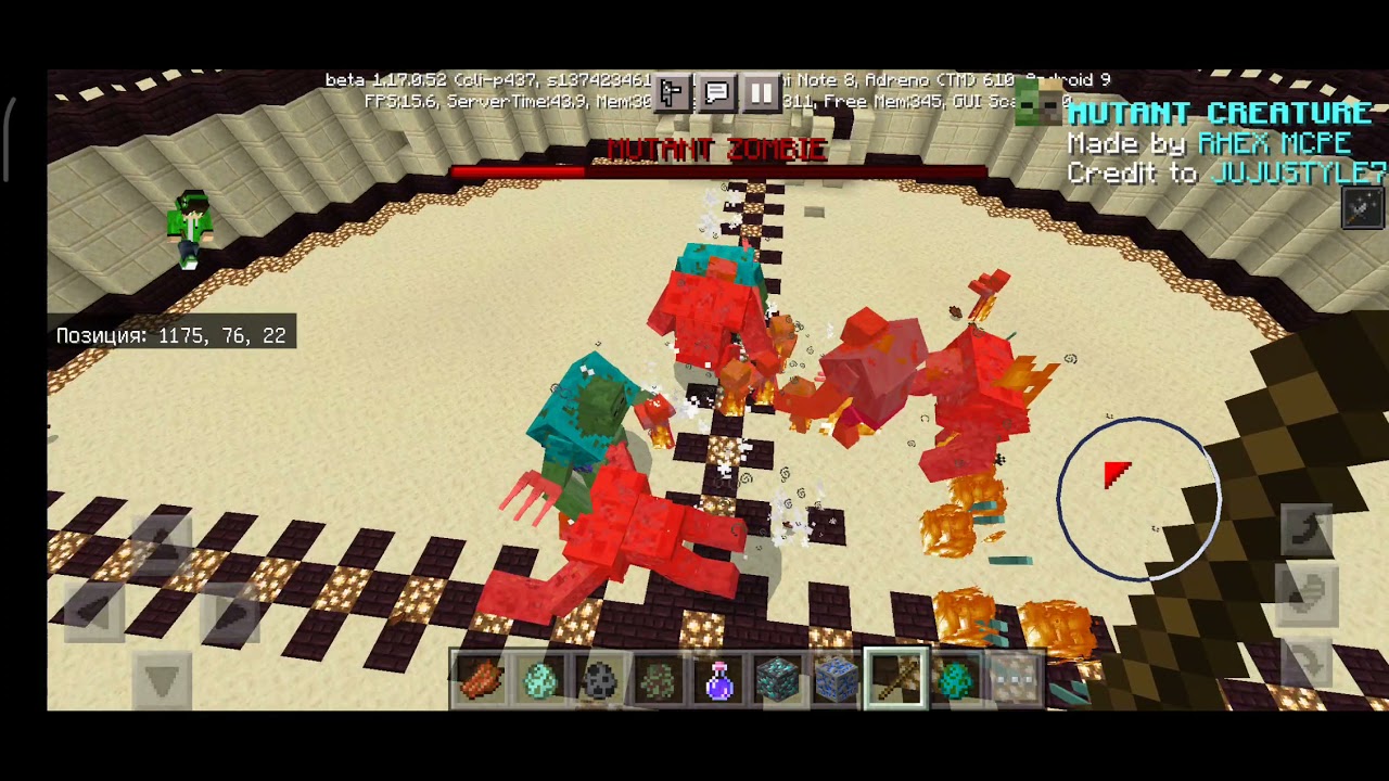 Minecraft mutant battle mutant drowned vs mutant zombie - YouTube