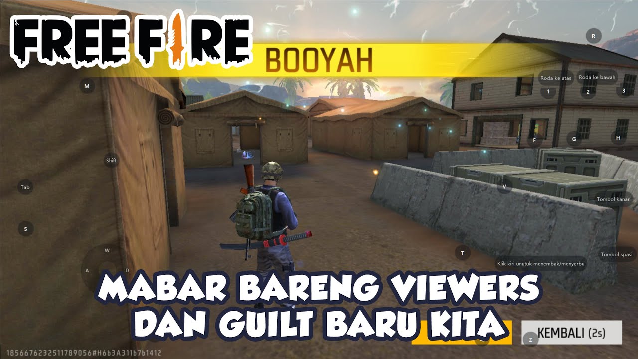 LIVE MABAR FREE FIRE BARENG VIEWERS - FREE FIRE INDONESIA - YouTube
