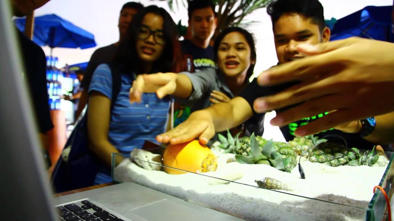 Danone Mizone CocoPina Makey Makey (a minute) - YouTube