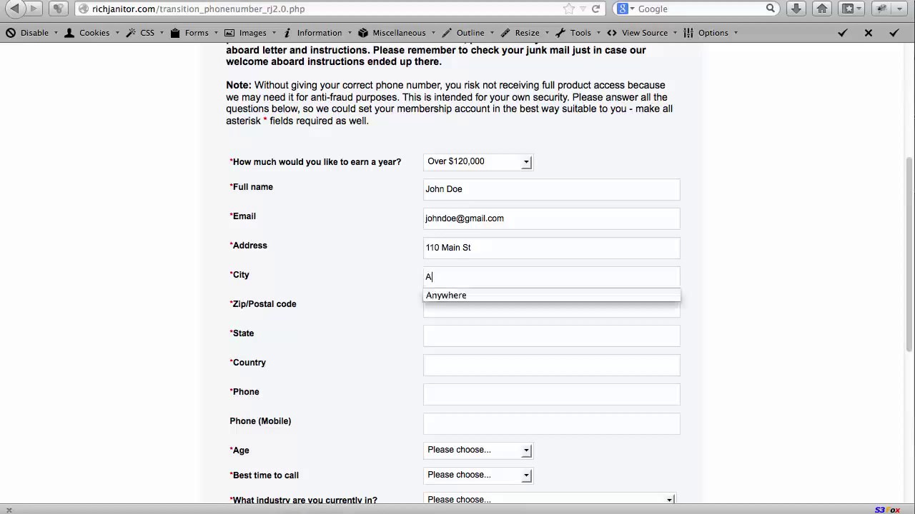 Transition Phone Number - YouTube