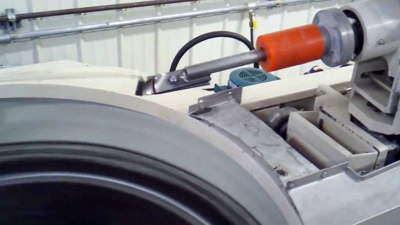 Almco 2SF 48 Spindle Finishing Machine - YouTube