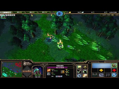 DOTA PIS蚂蚁，买活时光倒流回到战场，自己都被帅到了 - YouTube