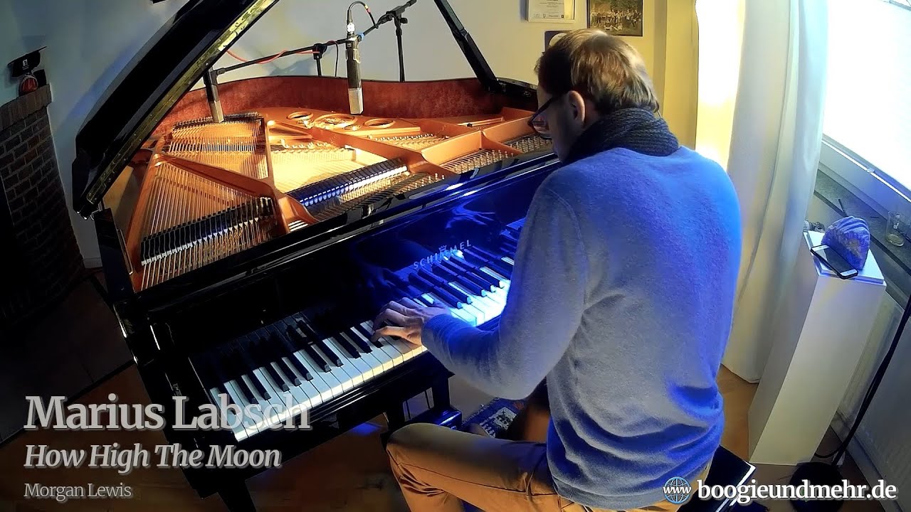How high the moon (Piano cover by Marius Labsch) - YouTube