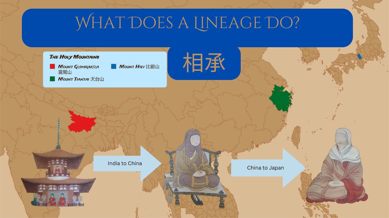 Outline of the Tendai School 天台宗概論講: PART TWO: What Does Lineage Do ...
