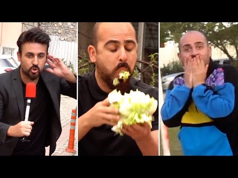 MÜGE ANLI İLE MARUL ŞAPIRDATMA ŞAKASI