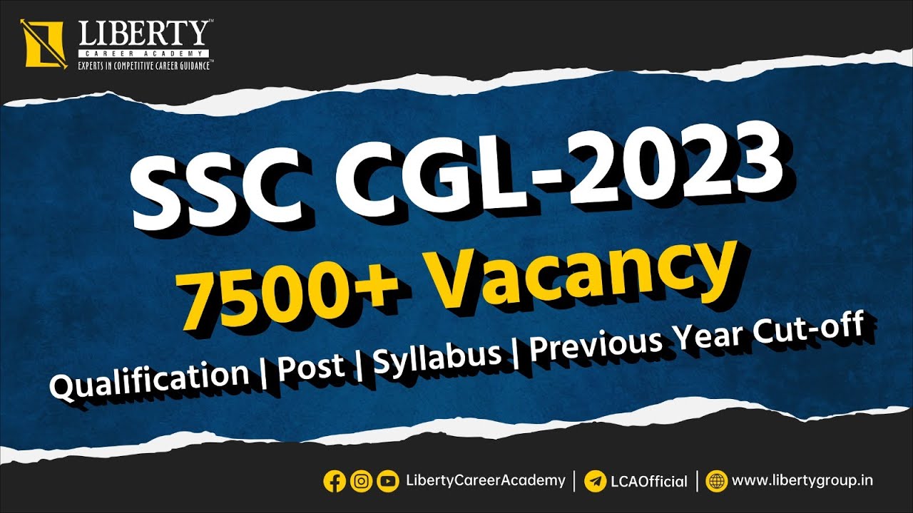 SSC CGL-2023 Notification Out | Full Details | Qualification | Syllabus ...
