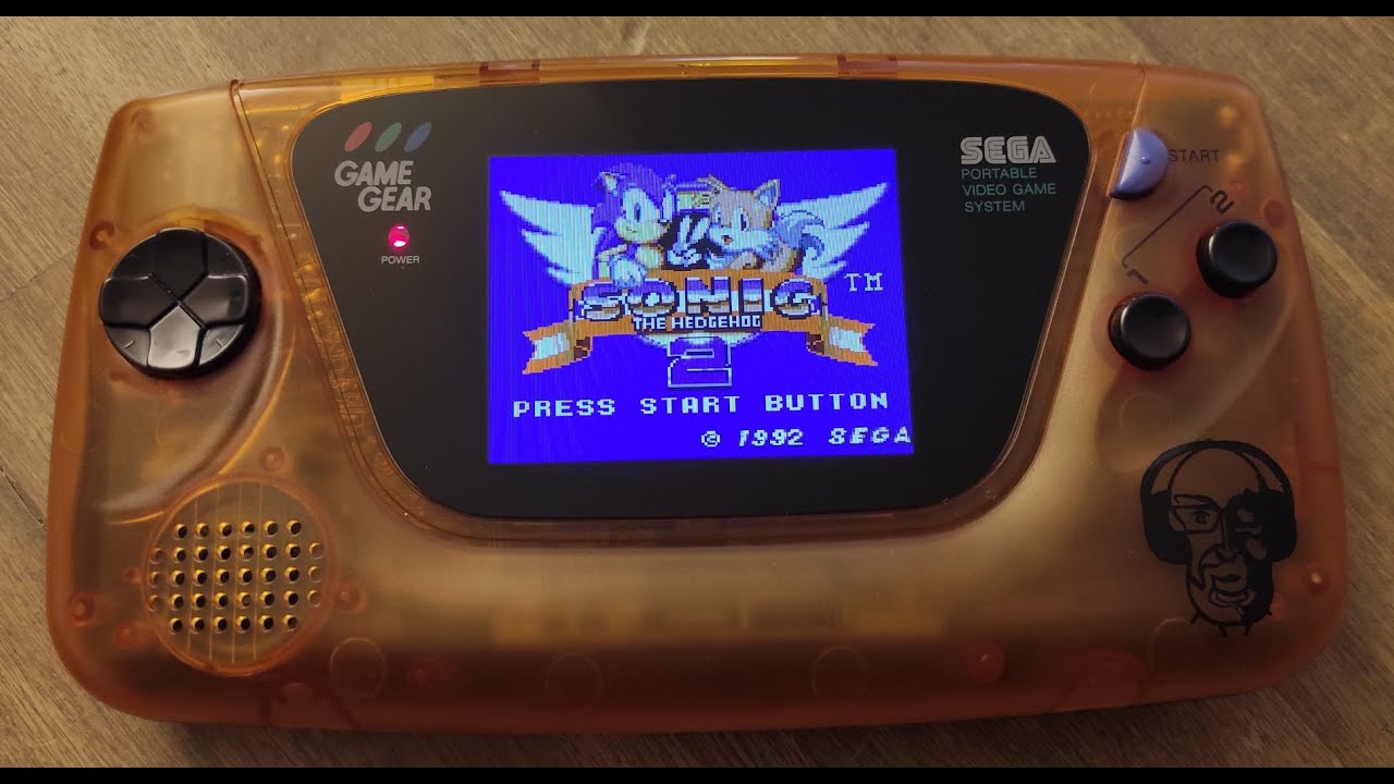 Présentation de ma Game Gear Custom de chez neodido shop - YouTube