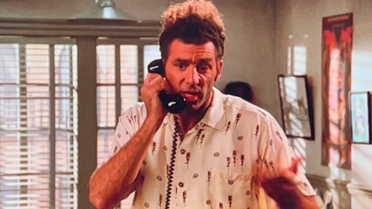 Kramer Speaking Italian - YouTube