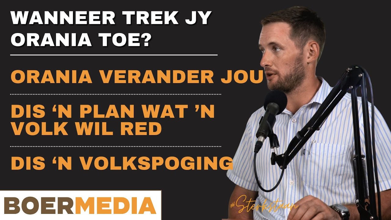 Wanneer trek jy Orania toe? ~ Die geskiedenis en toekoms van Orania ...