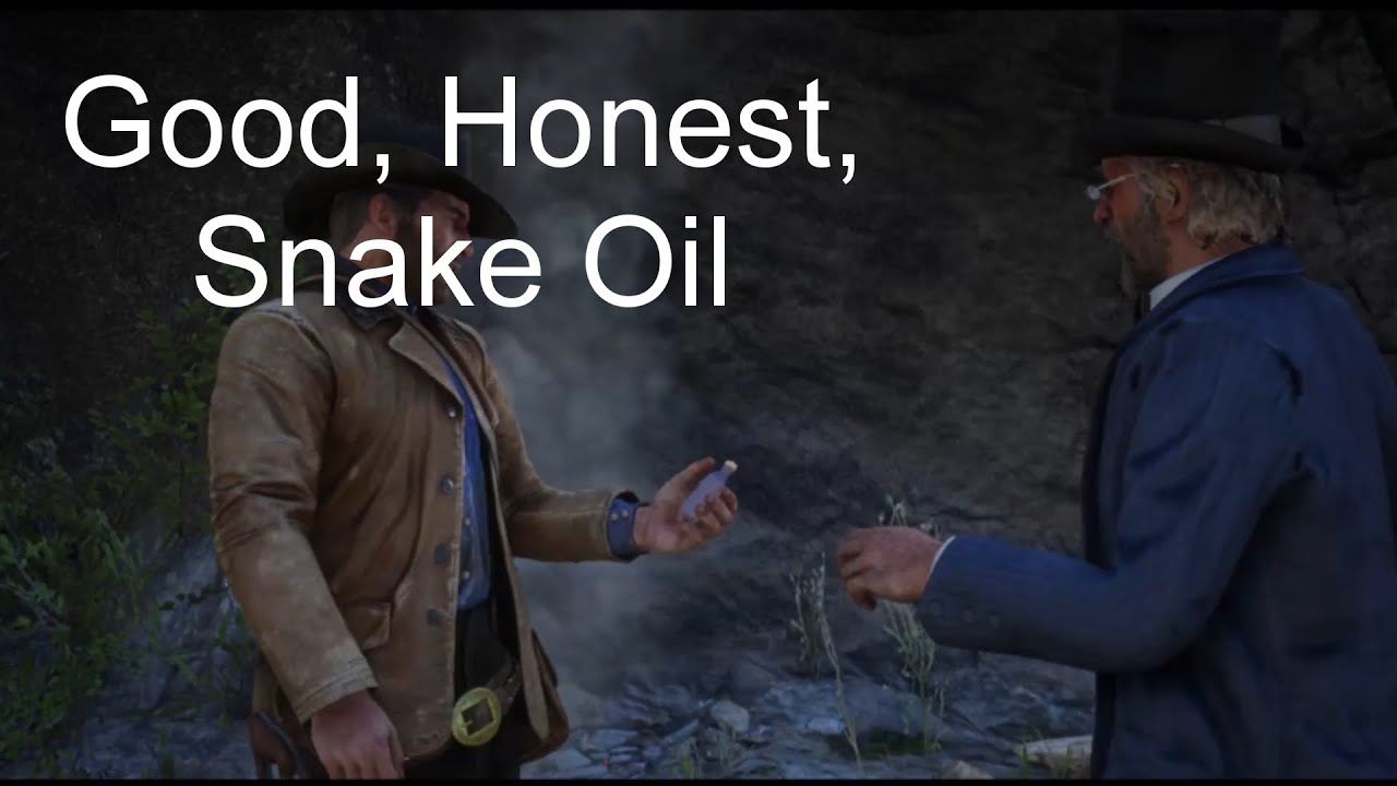Good, Honest, Snake Oil | Red Dead Redemption 2 - YouTube