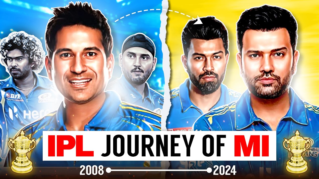 Mumbai Indians Journey to 5 Trophies | IPL Journey of MI | Rohit Sharma ...
