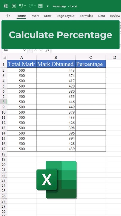 How to calculate PERCENTAGE in Excel | Percentage Formula #excel # ...