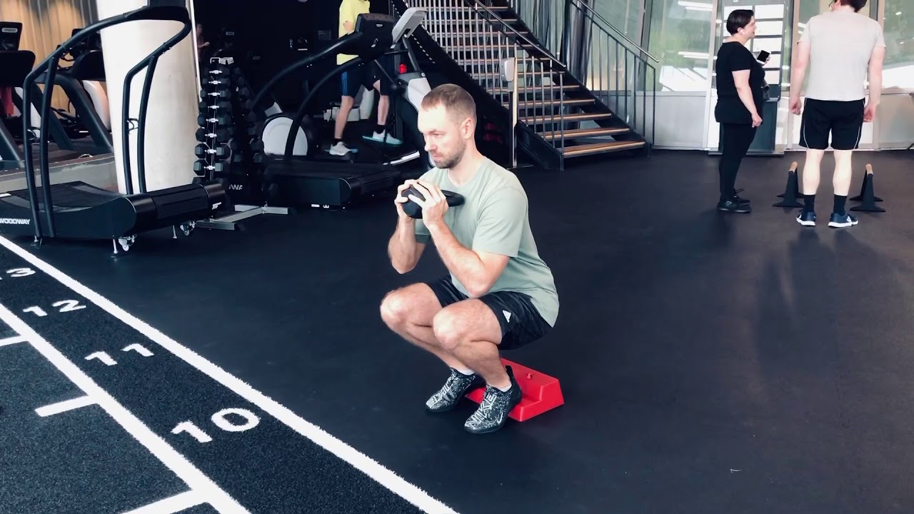 Quad Squats, isometric holds, KB - YouTube