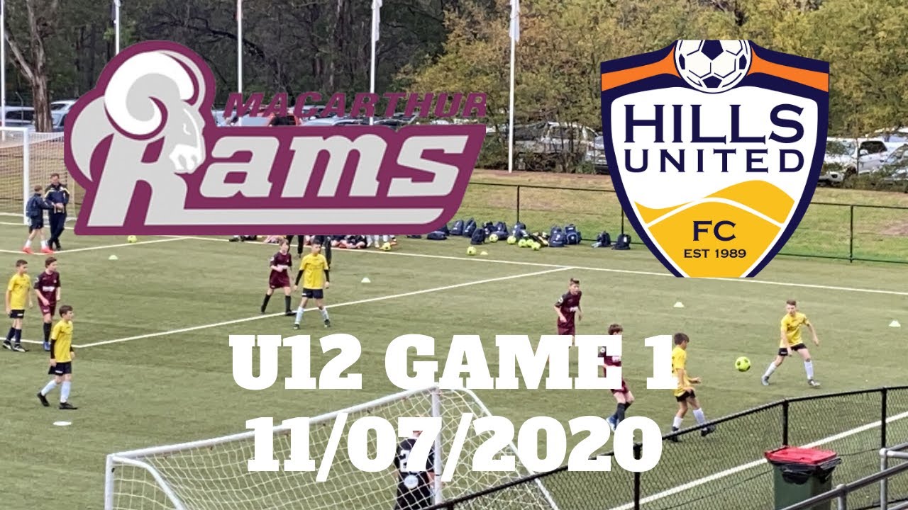 11/07/2020 Macarthur Rams FC vs Hills United FC (U12 Game 1) - YouTube