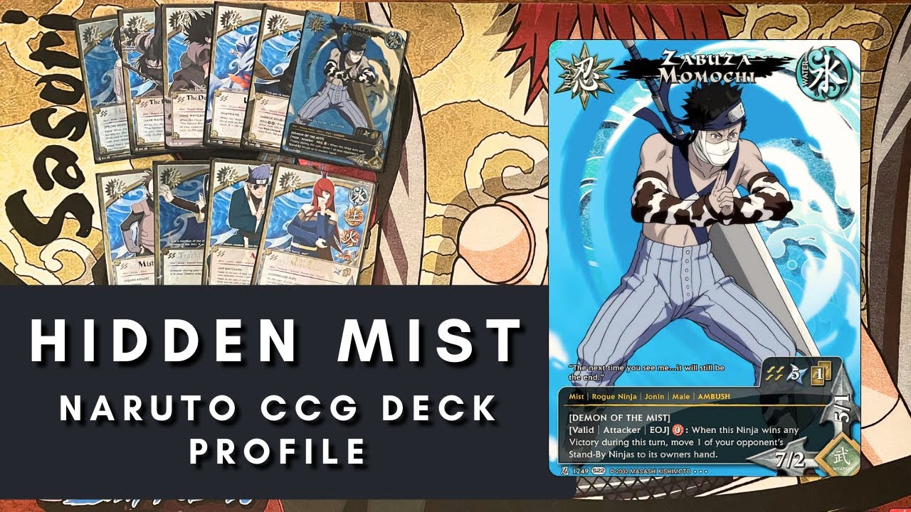 Hidden Mist - Naruto CCG Deck Profile - YouTube