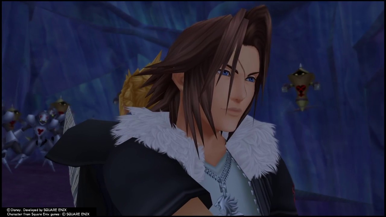 KINGDOM HEARTS - HD 1.5+2.5 ReMIX KH2 When want to Assist Leon ...