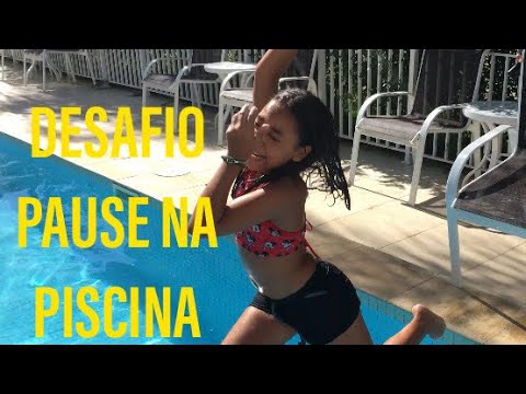 Desafio da piscina! Pause! Pool challenge!