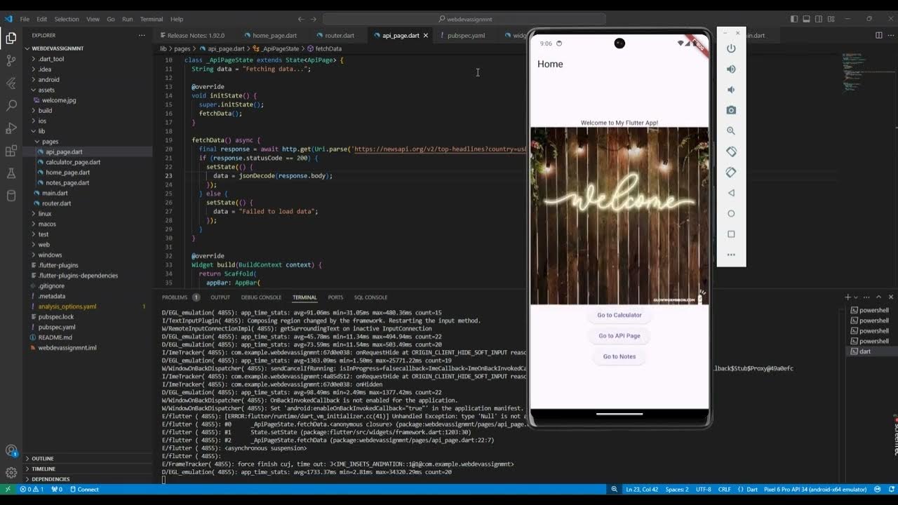 Assignment 3 Flutter&Dart - YouTube