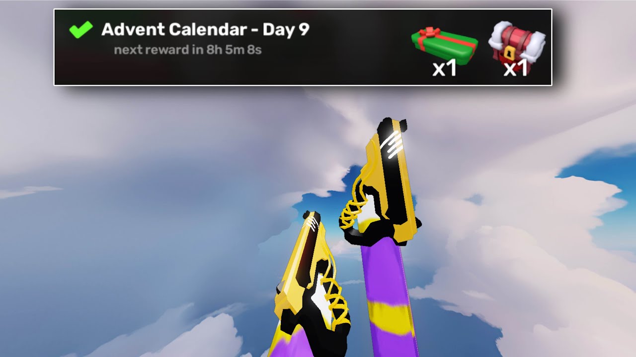 How To Obtain A FREE Festive Skin Case In RIVALS!! - YouTube