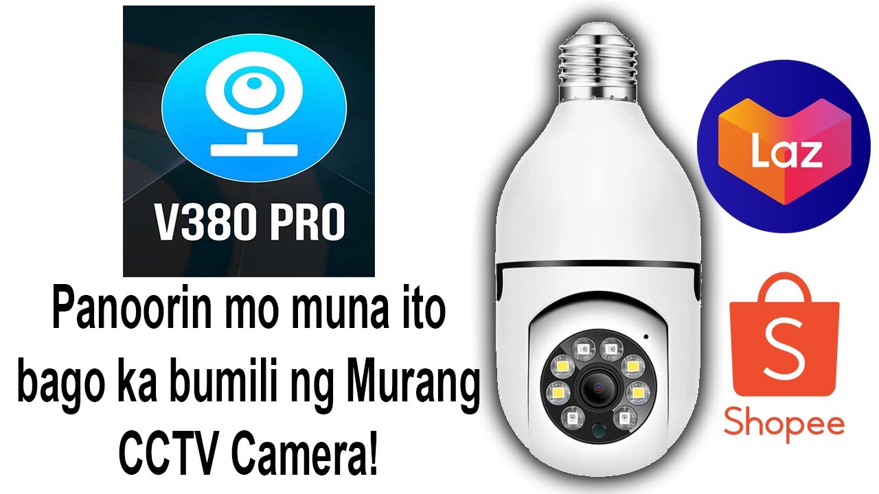 V380 Pro | Murang CCTV pero Quality ang Camera? - YouTube
