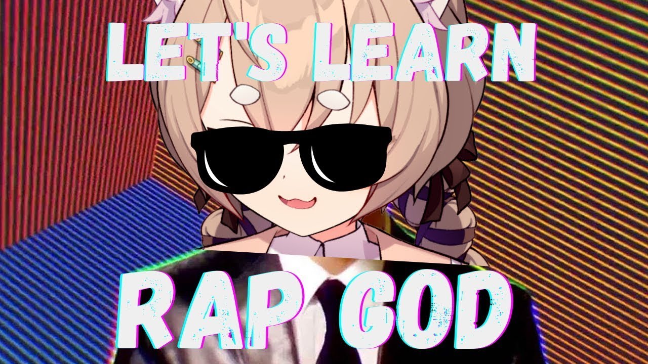 [Unarchive Archive - Komachi Panko] VTuber Learns RAP GOD On Stream ...
