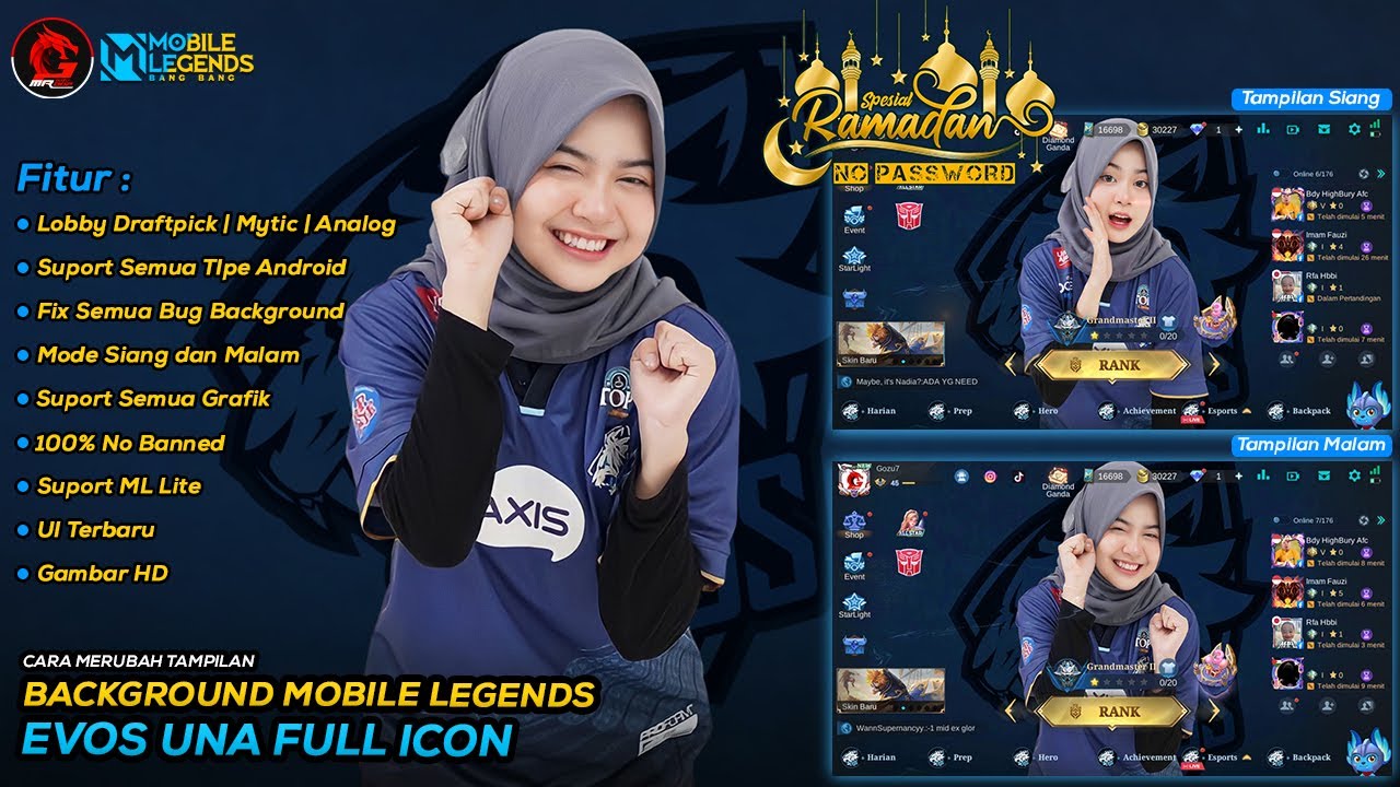 Background ML Terbaru Evos Unaa Full Icon Evos Legends No Password ...