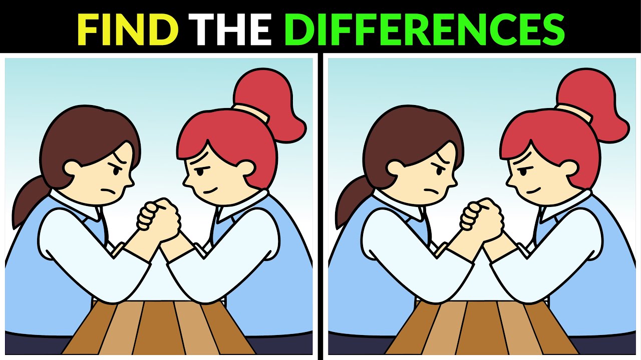 Can You Find All the Differences? Test Your Brain with Fun 'Spot the ...