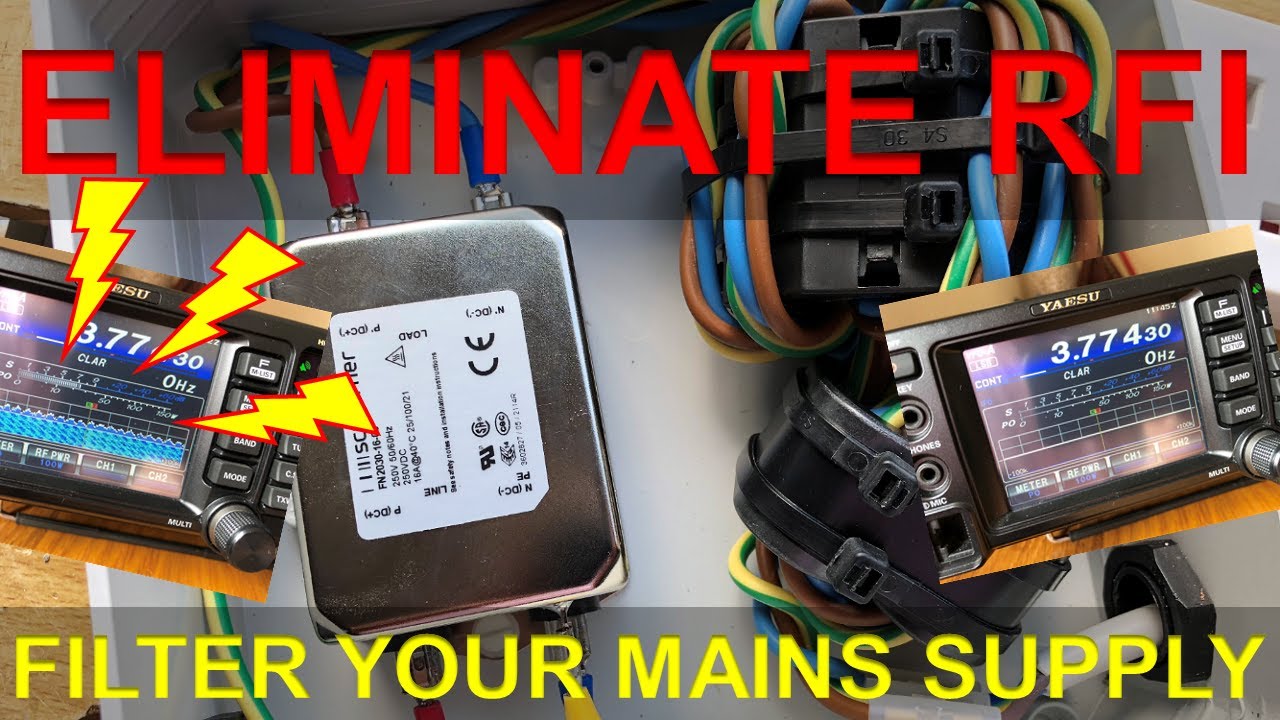Eliminate Your RFI - Build Your Own Mains Filter - YouTube