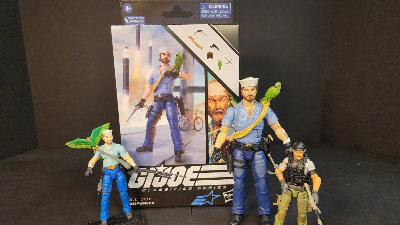GIJoe Classified Series Shipwreck - YouTube