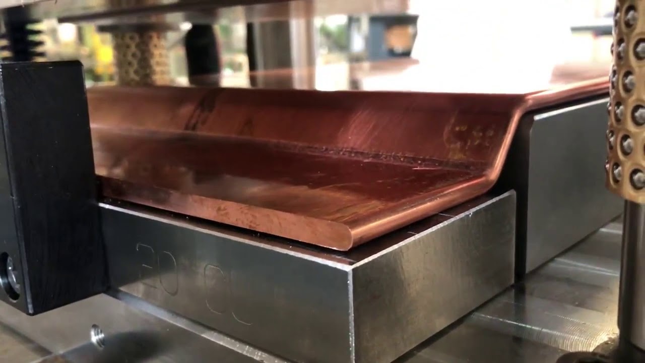 Forming Copper Bus Bars - BSP Systems - YouTube