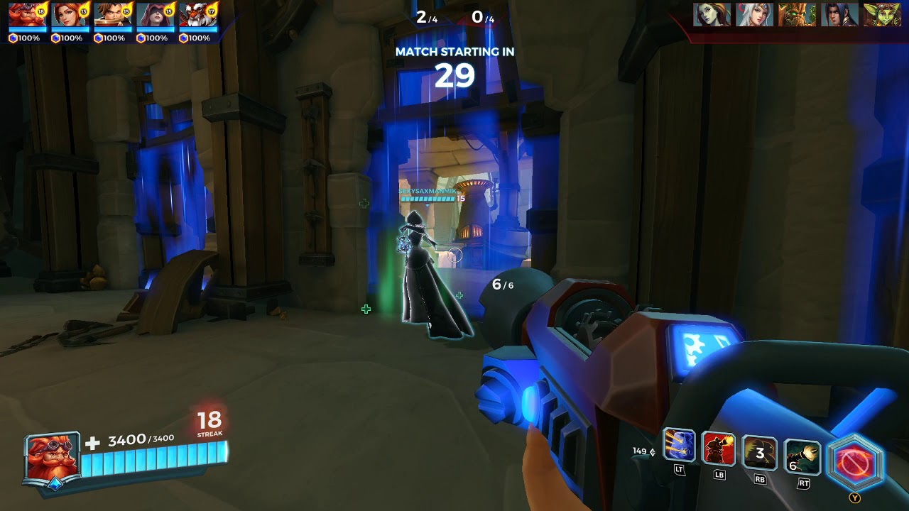 Paladins Engineer Barik Gameplay - Siege - YouTube