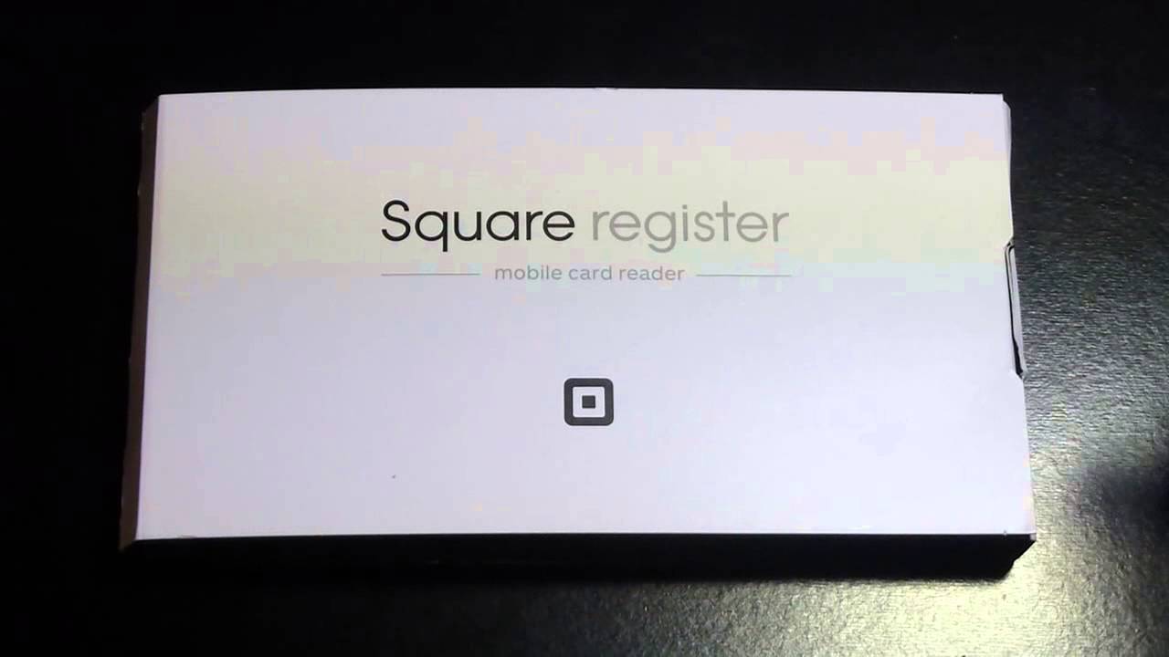 Square Card Reader Unboxing 2013 - YouTube