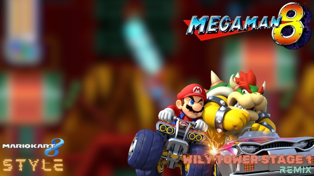 Mega Man 8 - Wily Tower Stage 1 (Mario Kart 8 Style Remix) TEST - YouTube