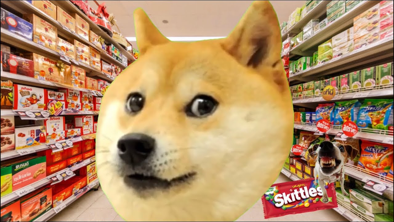 Skittles meme Doge-Meme mentom - YouTube