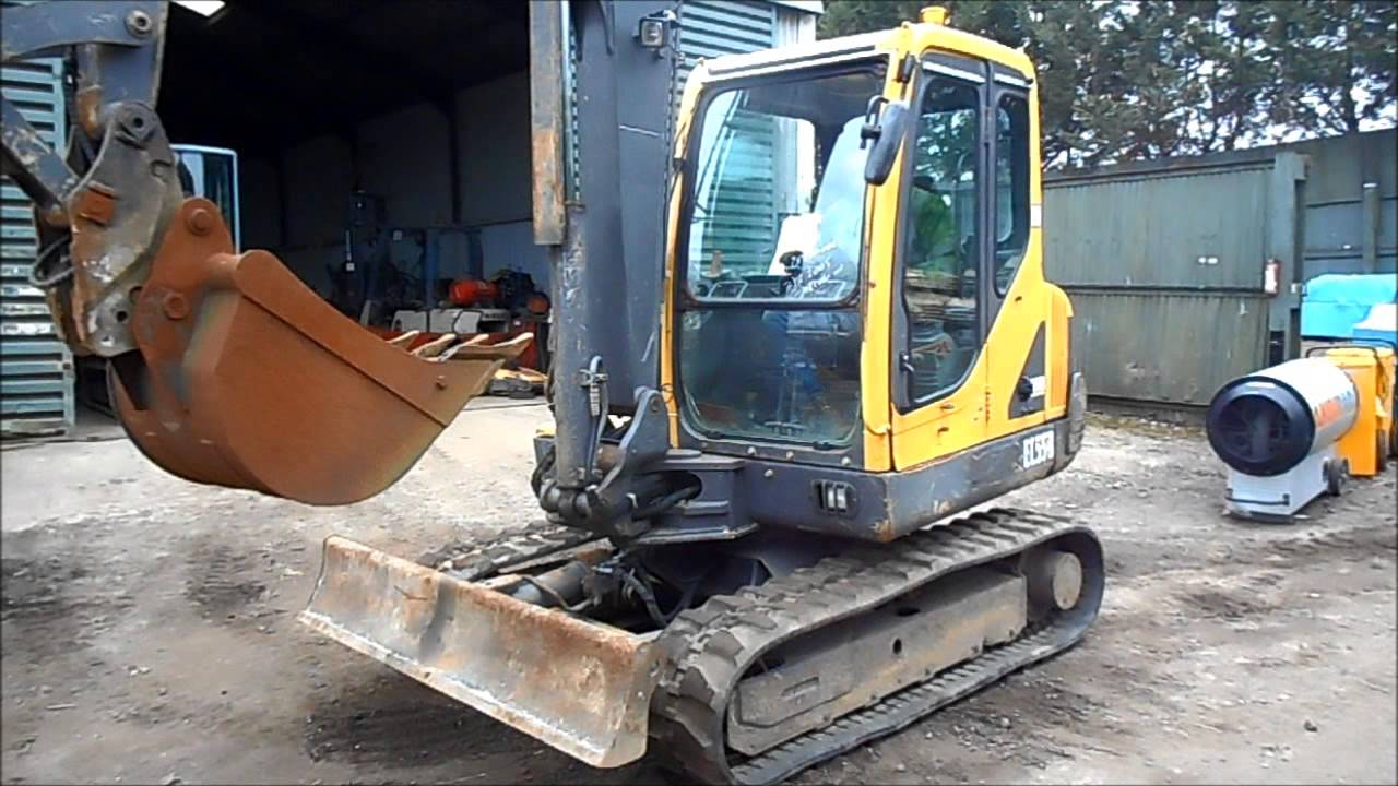 The Auctioneer Ltd Machine Test Drive VOLVO EC55 - YouTube